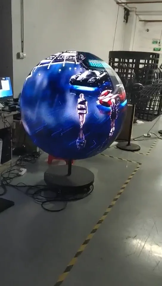 Customized Indoor Outdoor Led Video Ball/sphere Video Ball Led Panel ...