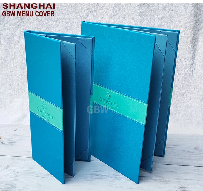 Suede Menu Covers - Elegant Protection for Restaurant Menus