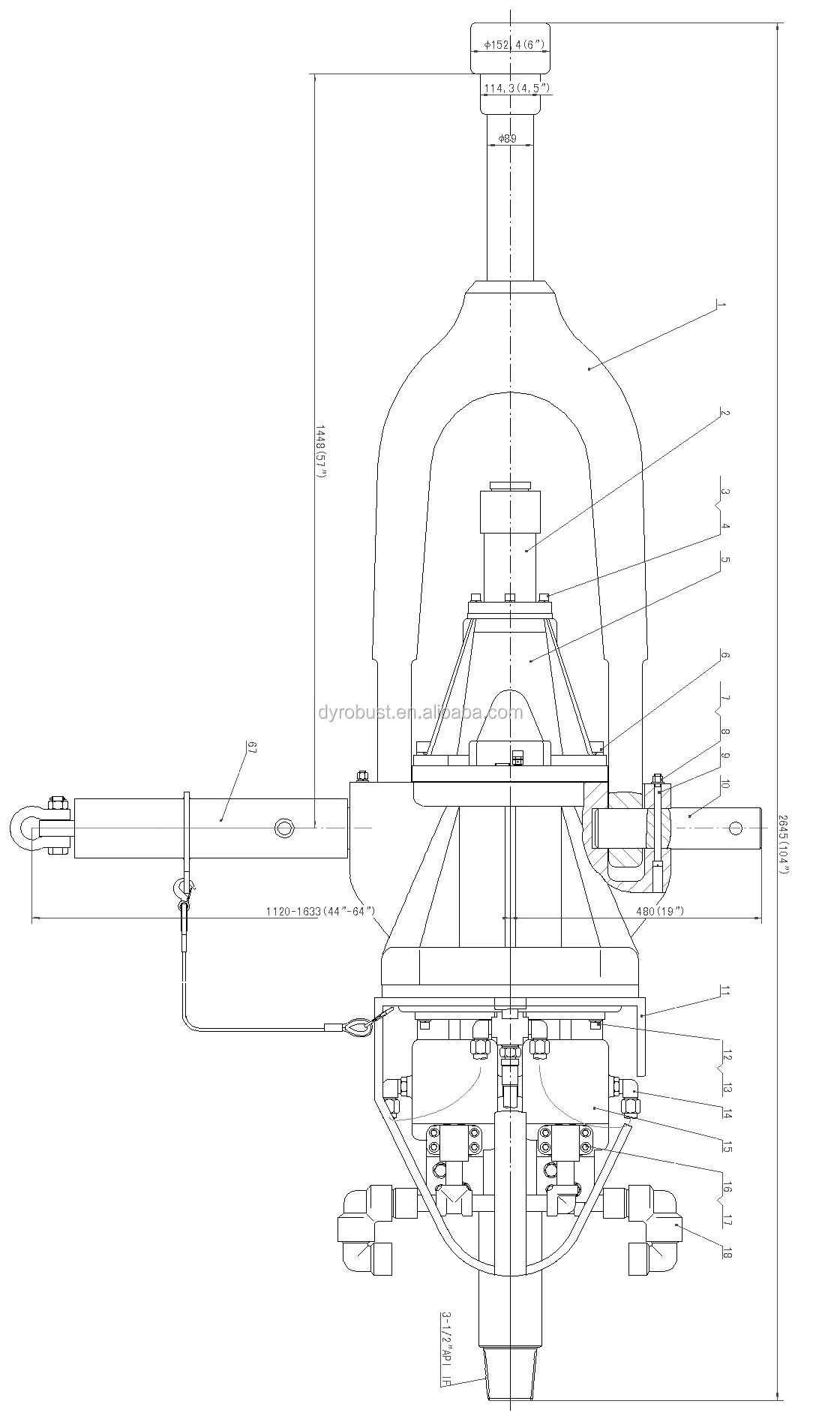 Robust Power Swivels - 5000psi for Efficient Drilling