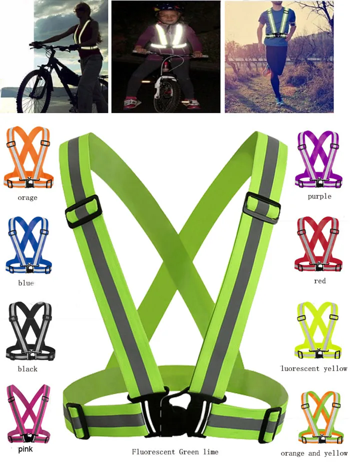 En13356 Running Reflective Safety Magnet Clips Reflector Pvc Printed ...