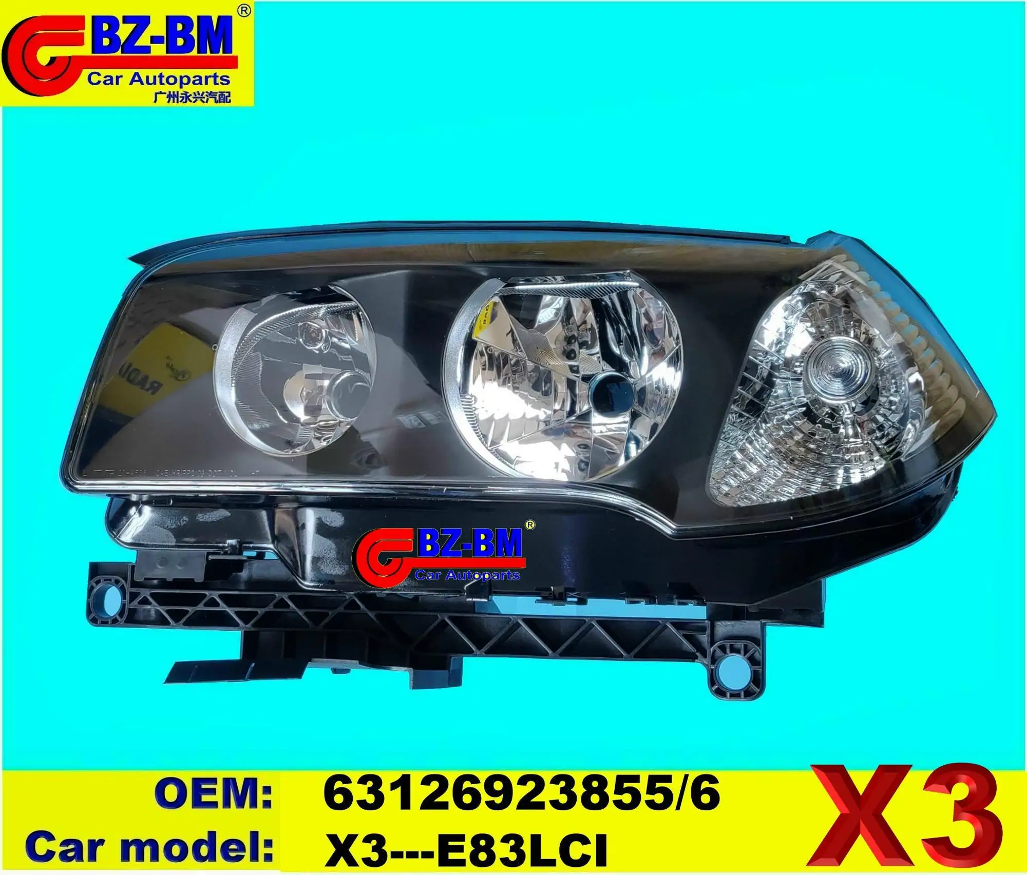 E60 Headlamp 63127177751 Headlight 63127177752 Hid Lamp Xenon Led - Buy ...