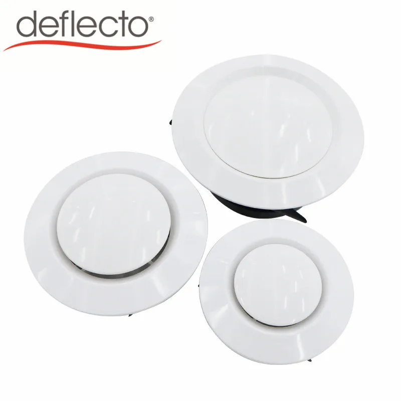 Hvac Hrv Systems Parts Circular Diffuser Vent Plastic Soffit Eave Air ...