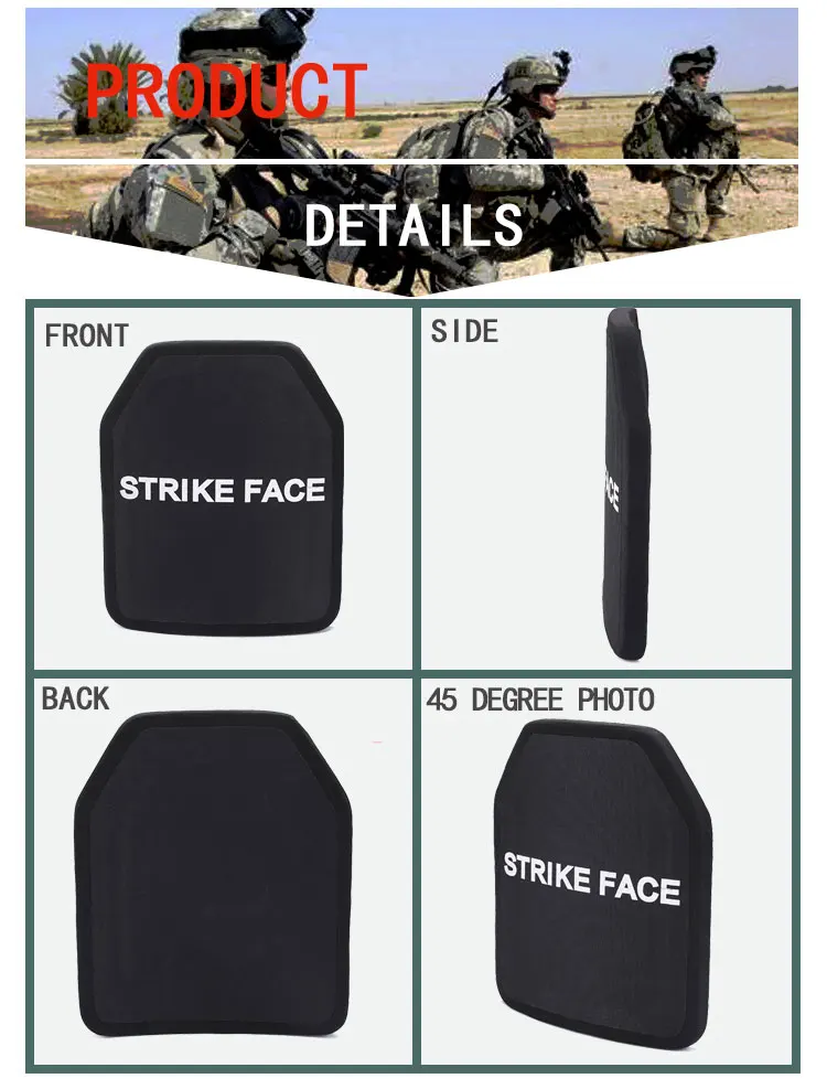 Sturdyarmor Piastre Balistiche Bulletproof Plate Nij Level Iv 4 Alumina ...