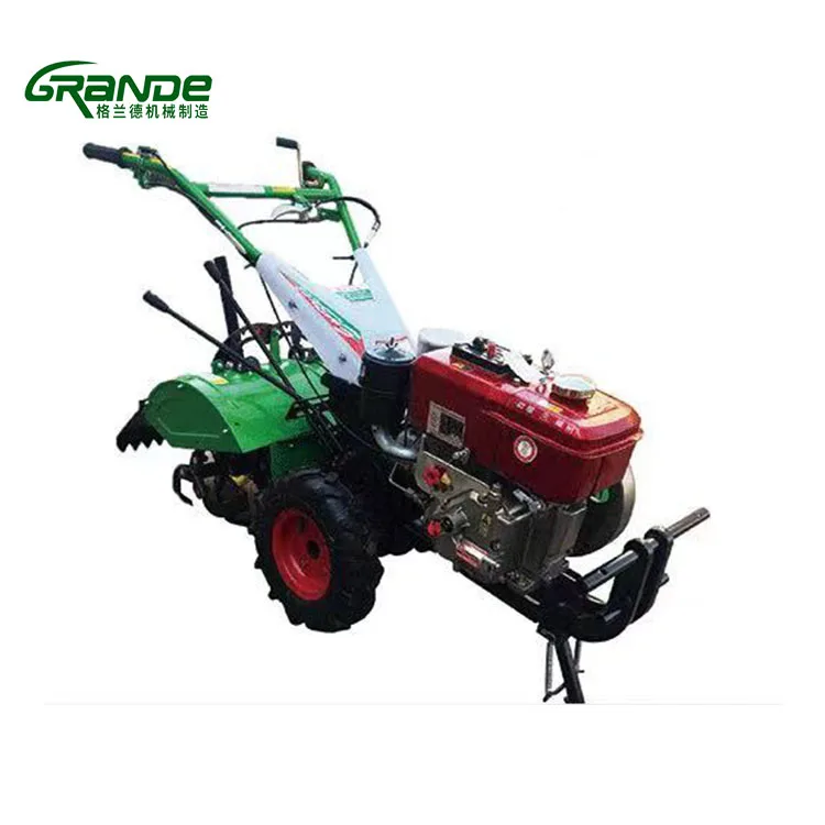 Micro Tiller Operate Easy Hand Mini Rotary Tiller For Dry Field - Buy ...