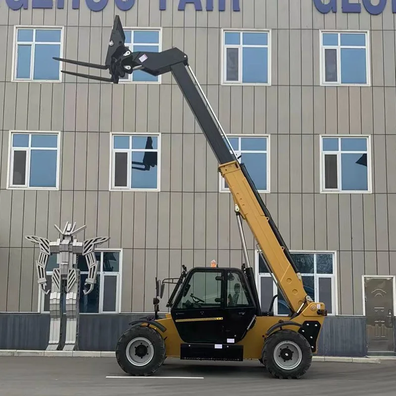 Multifunctional Telescopic Arm Forklift - High-Altitude Material Handling