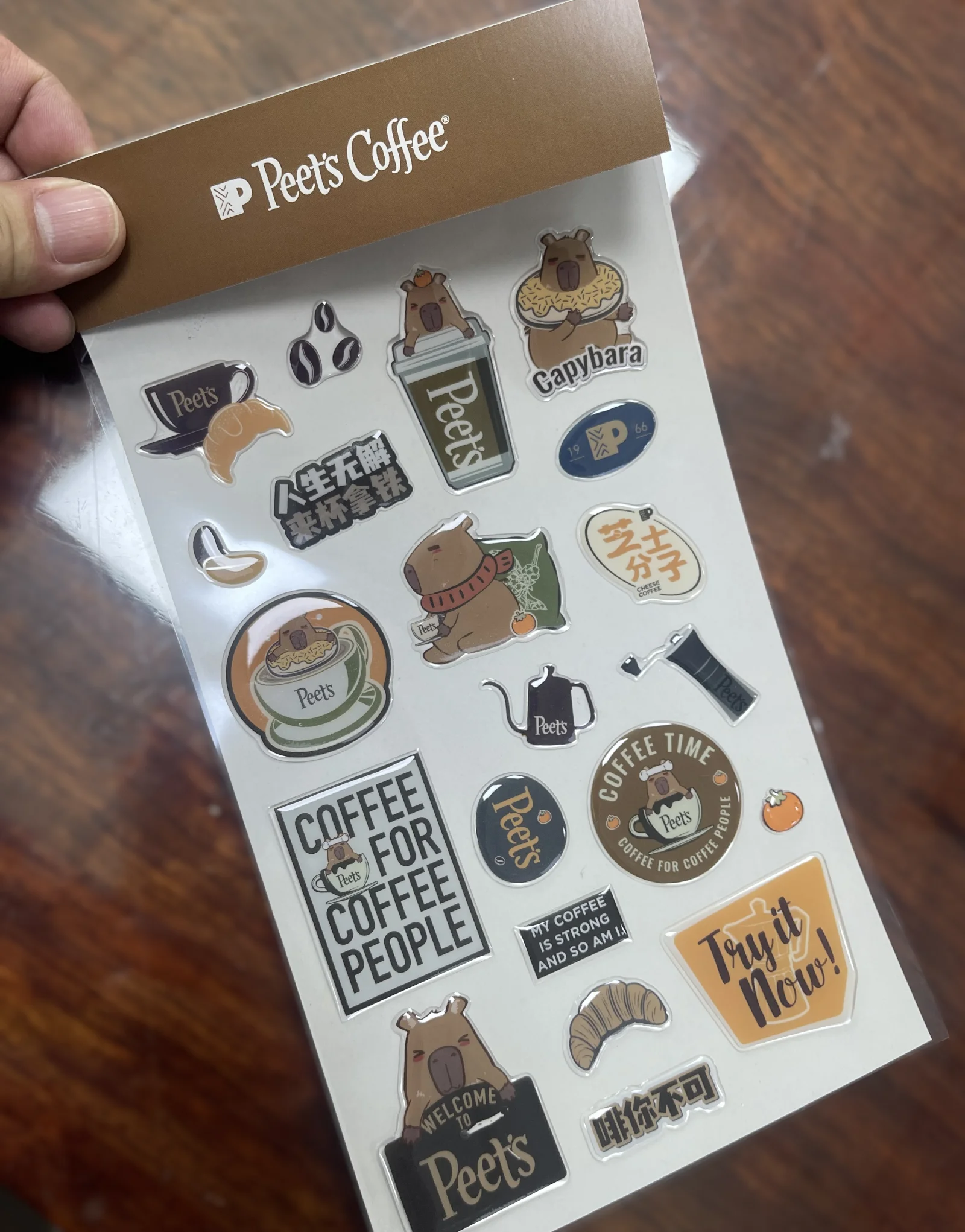 High Transparency Color Soft Adhesive Sticker Set Cartoon Label ...