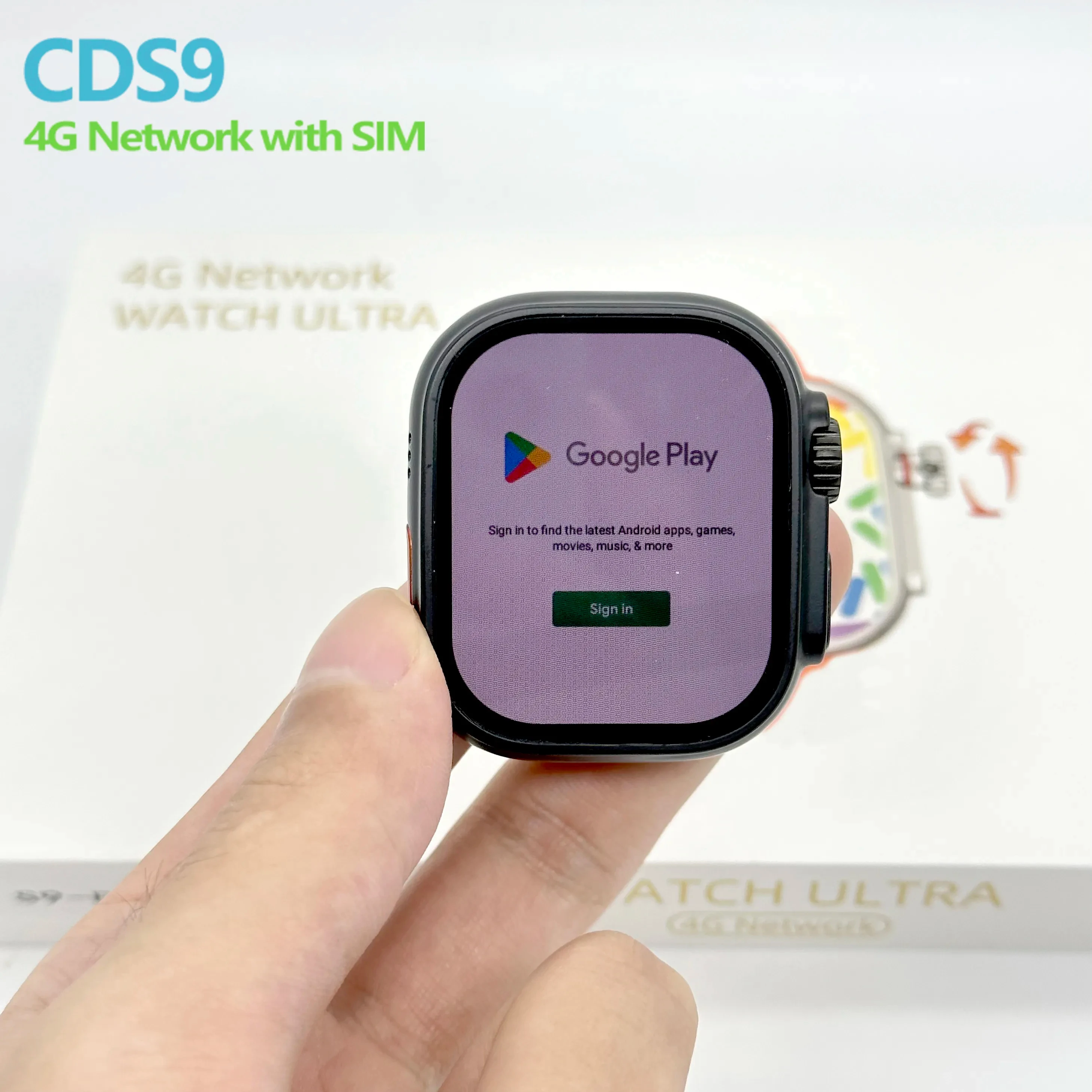 2023 Newest Cds9 Android Sim Call Smart Watch With Amoled Screen Ultra ...