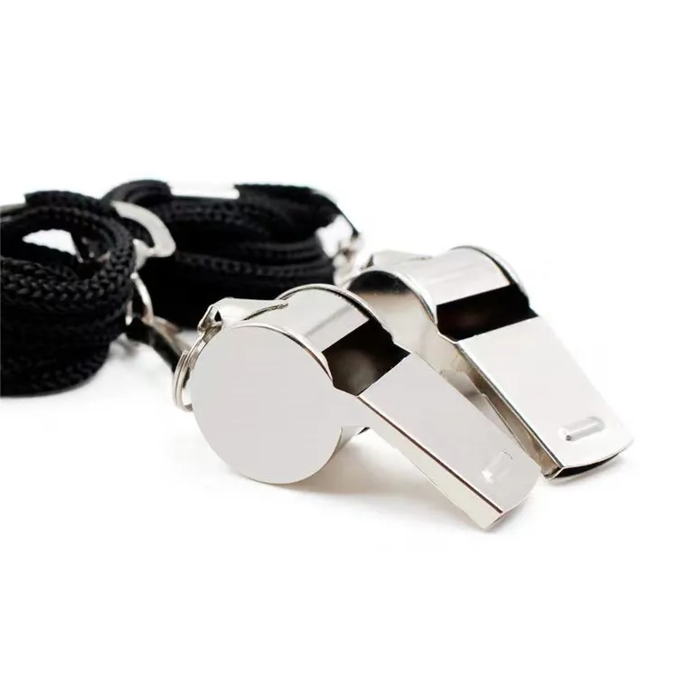 Metal Whistle Stainless Steel - Loud & Crisp Sound