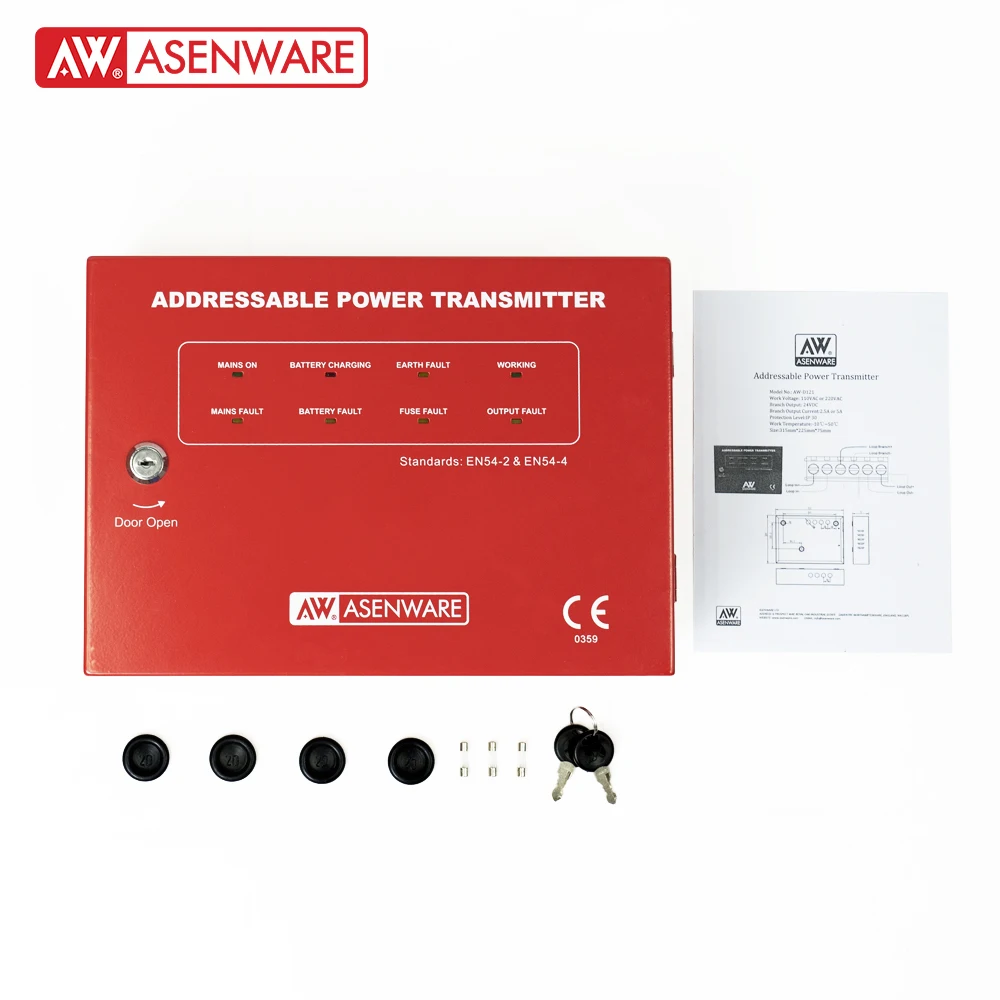 Asenware Addressable Power Transmitter for Fire Alarm System Use