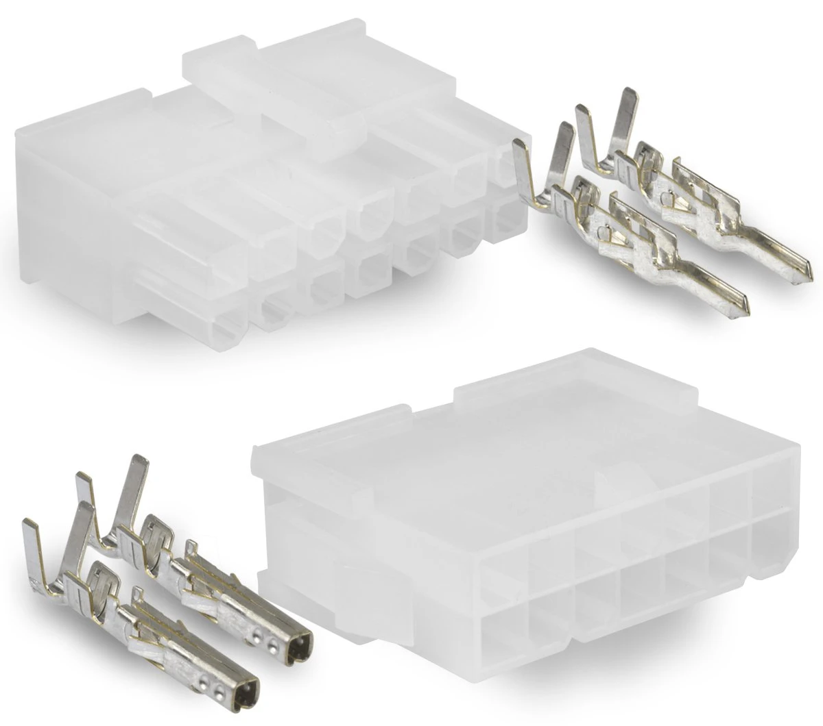 Molex Mini-fit Jr 2 Fileiras De 14 Pinos 4.2mm,Conector Fêmea Macho 5557 5559,Conector De Fio ...