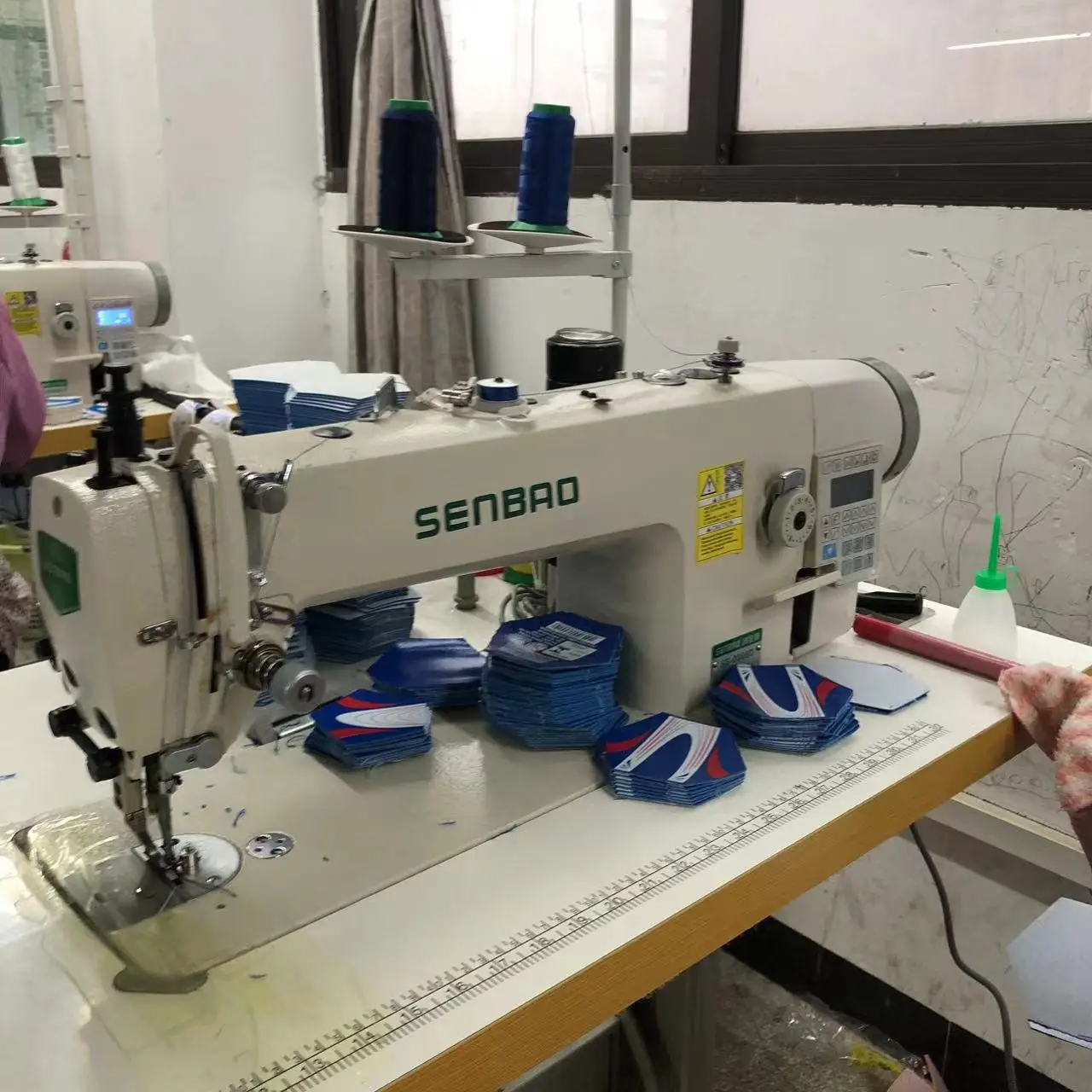 Used Jukis Industrial Sewing Machine For Football Soccer Ball With ...