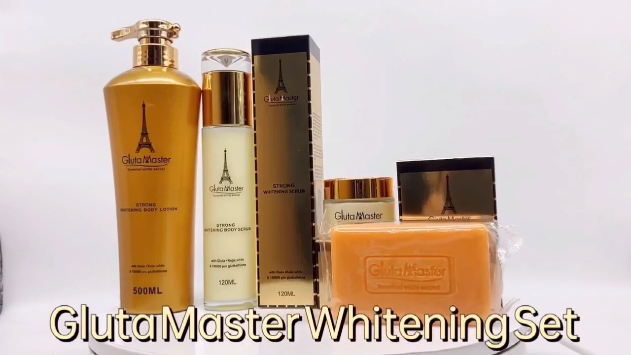 Gluta Master Terminal White Secret Black Skin Strong Whitening Set With ...