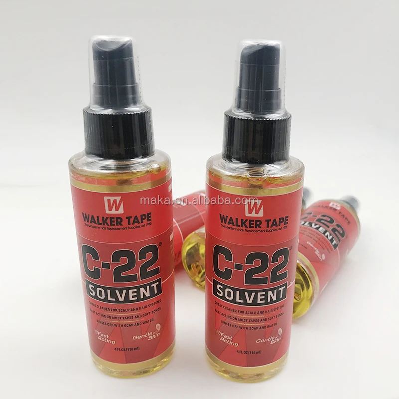 Lace Tape Glue Release Tape C22 Solvent 4oz Spray for Adhesive Remover
