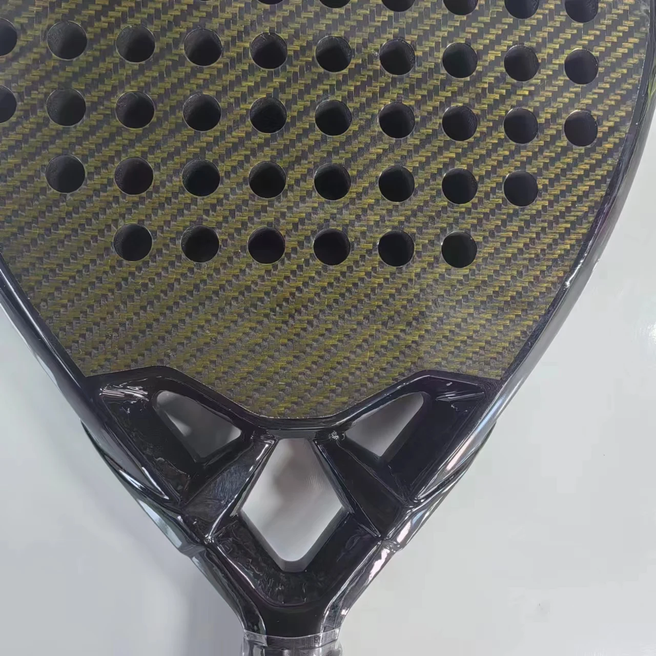 Uniker Padel Tennis Racket Carbon Fiber Surface with EVA Memory Foam ...