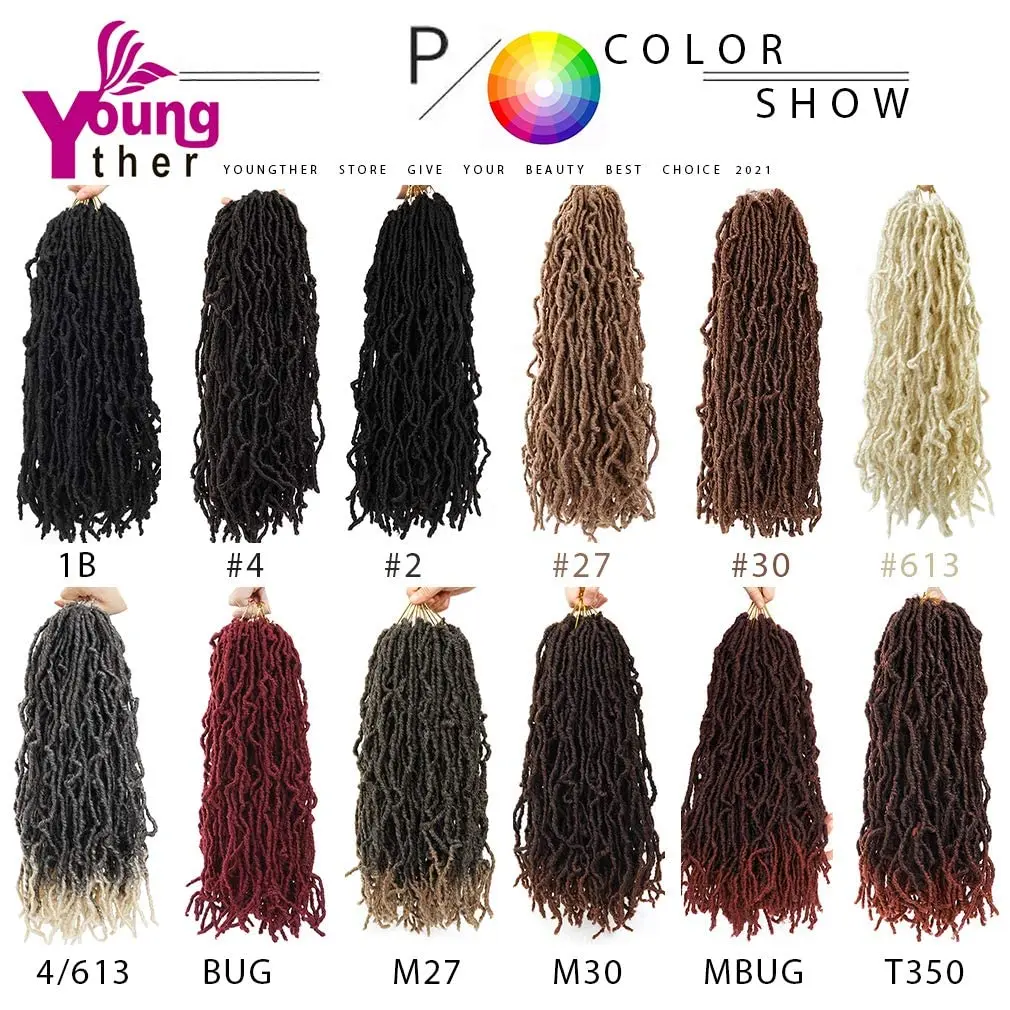 Nu Locs Crochet Hair Braids Long Soft Locs 36inch Crochet Hair Pre ...