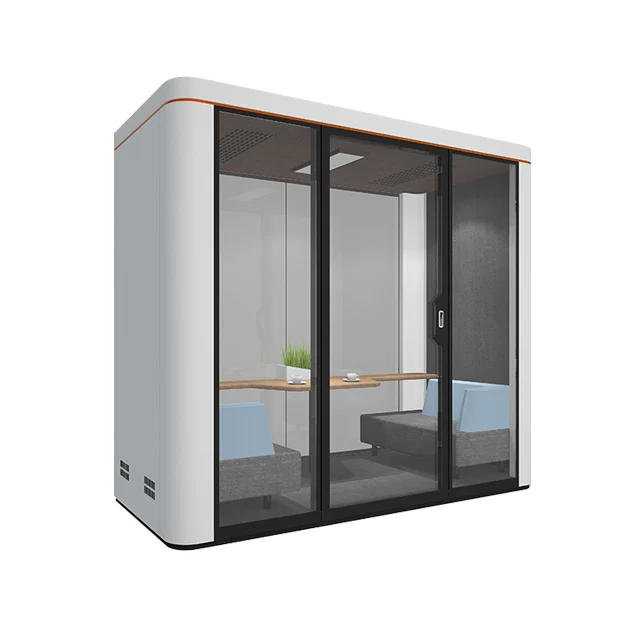 Soundproof Office Meeting Booth Acoustic Meeting Pods Soundproof Office ...
