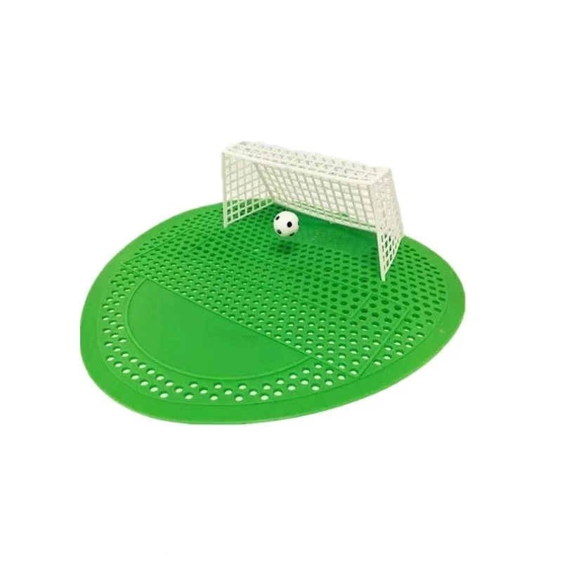 Men's Disposable PVC Urinal Drain Sheet Football Goal Anti-Clogging ...