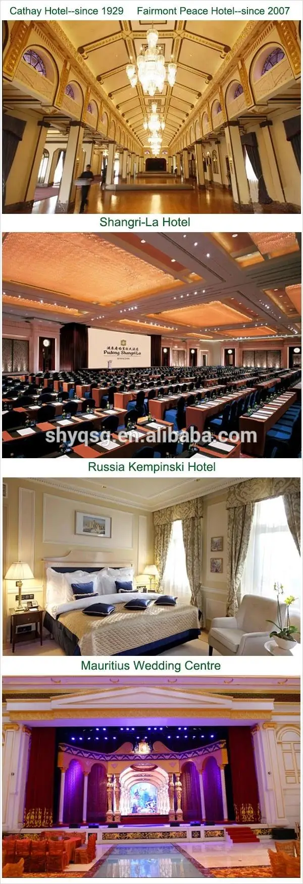 GRG Wall Panels - Magnificent Pattern Carving & Fireproof