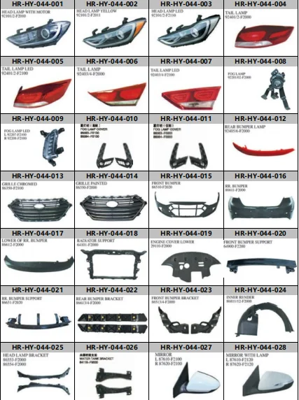 OEM 64101-O1000 64101-J9000 Radiator SUPPORT Water Tank Frame for ...