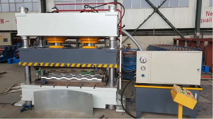 Hydraulic Press Machines For Making Roof Metal Tiles From Nadun - Buy ...