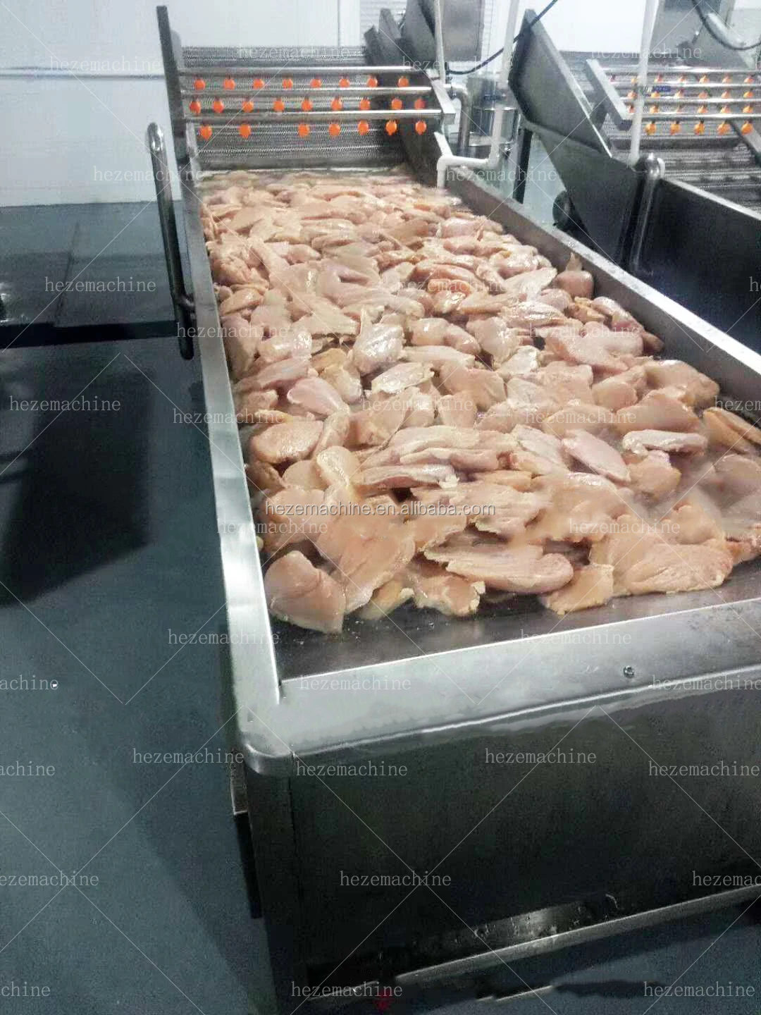 SUS304 Defrosting Food Processing Thawing Machine for Chicken Fish ...