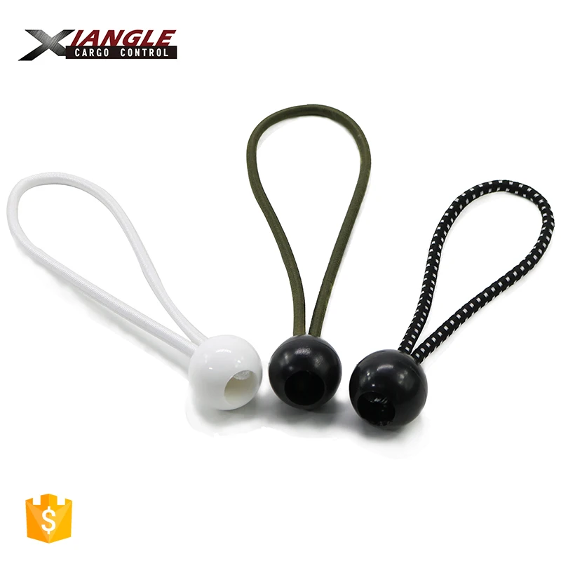 Heavy Duty Retractable Any Length Bungee Cords Loop with Balls Tarp Tie ...