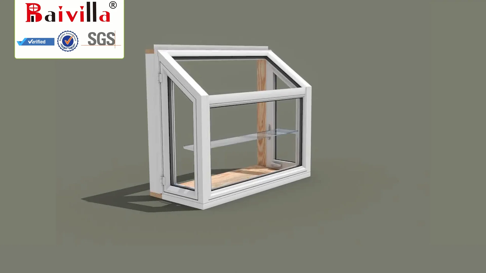Guangzhou Aluminum Garden Windows For Wind Resistant Windows Prices ...