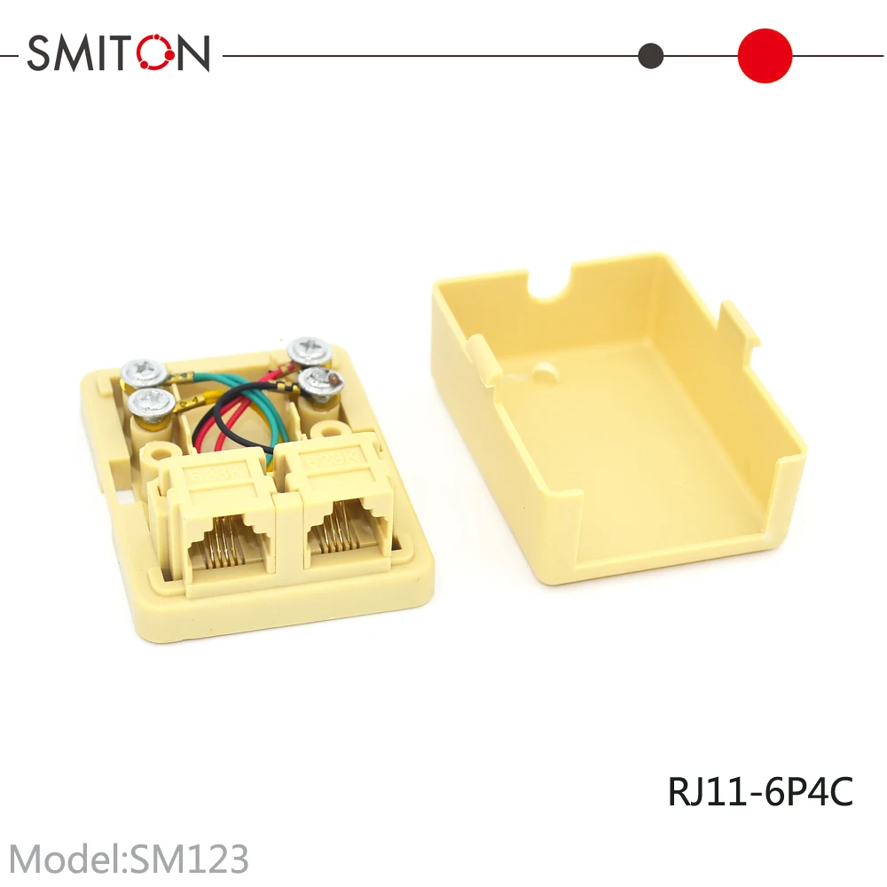 Rj11 Terminal Box 4 Cores Rj11 Mount Box - Buy Rj11 6p4c Box rj11 ...