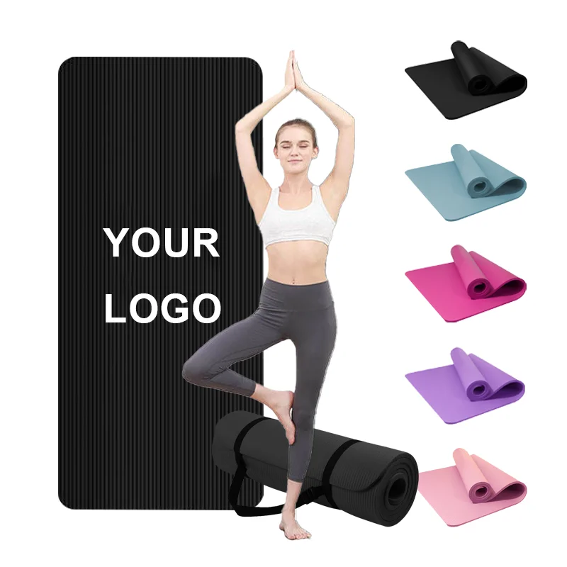 High Quality Customized Logo Non-slip Fitness Yoga Mat Wholesale ...
