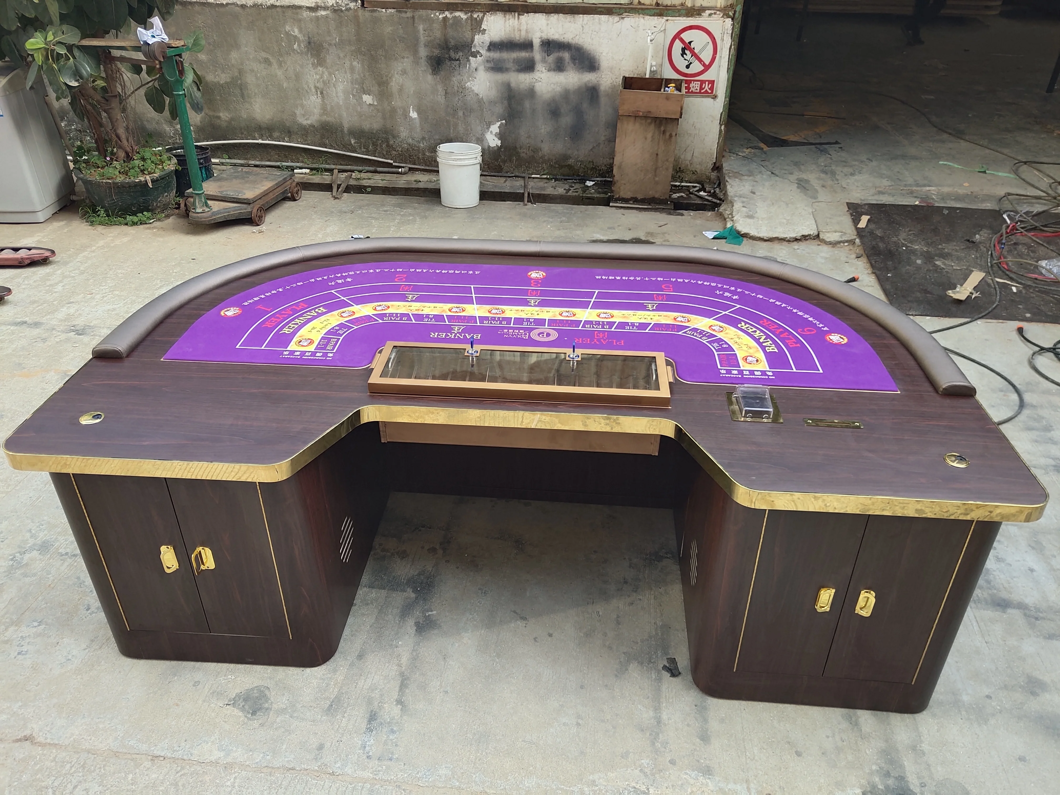 Texas Hold 'em Table Entertainment Octagon Poker Table Folding Poker ...