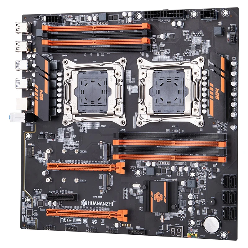 X99 8d4 E-atx Motherboard Support Lga 2011-3 Processor Ddr4 Computer ...