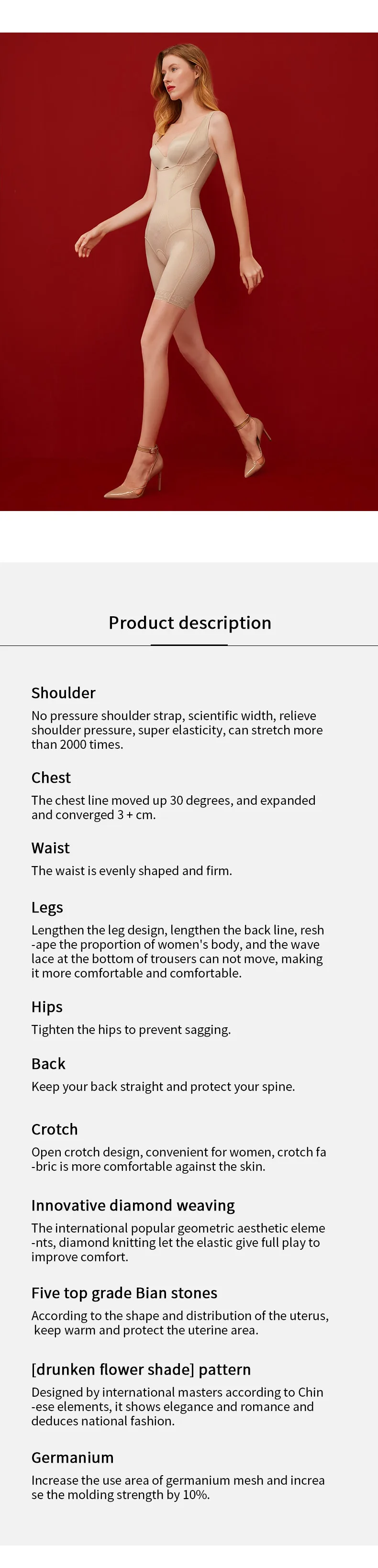 Merrige 2021 Faja Colombian Shapewear Luxury Fullbody Shapewear ...