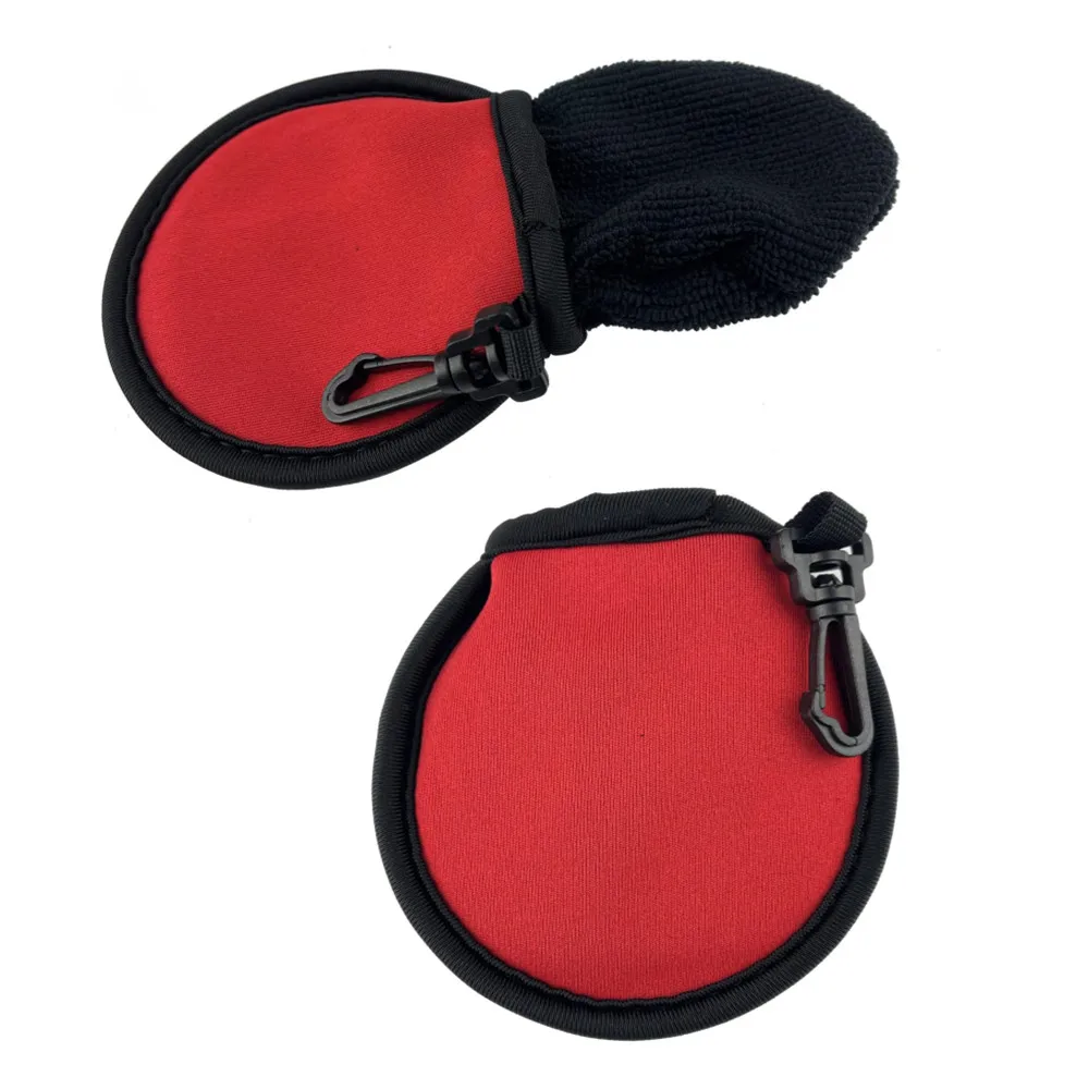 Neoprene Portable Pocket Golf Ball Washer Pouch Golf Ball Cleaner Pouch ...