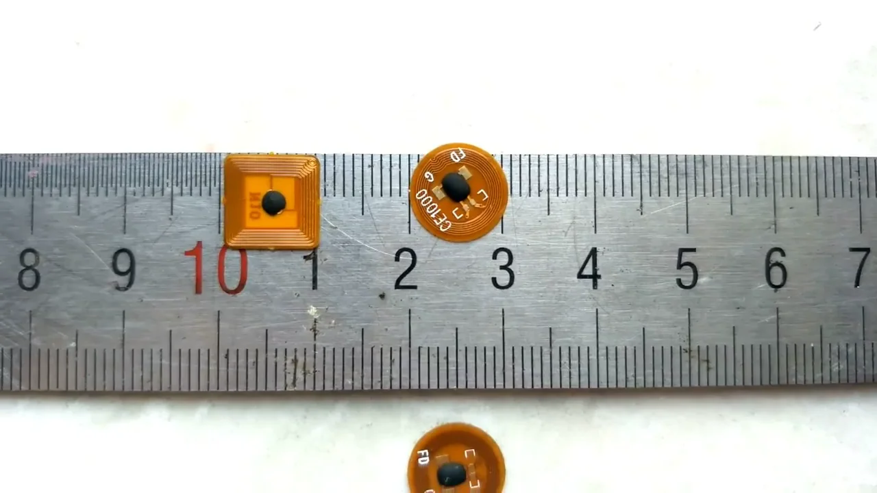 Nfcforum Type 2 Quality Hf 10mm Round Rfid Microchip Fpc Nfc Tags - Buy ...