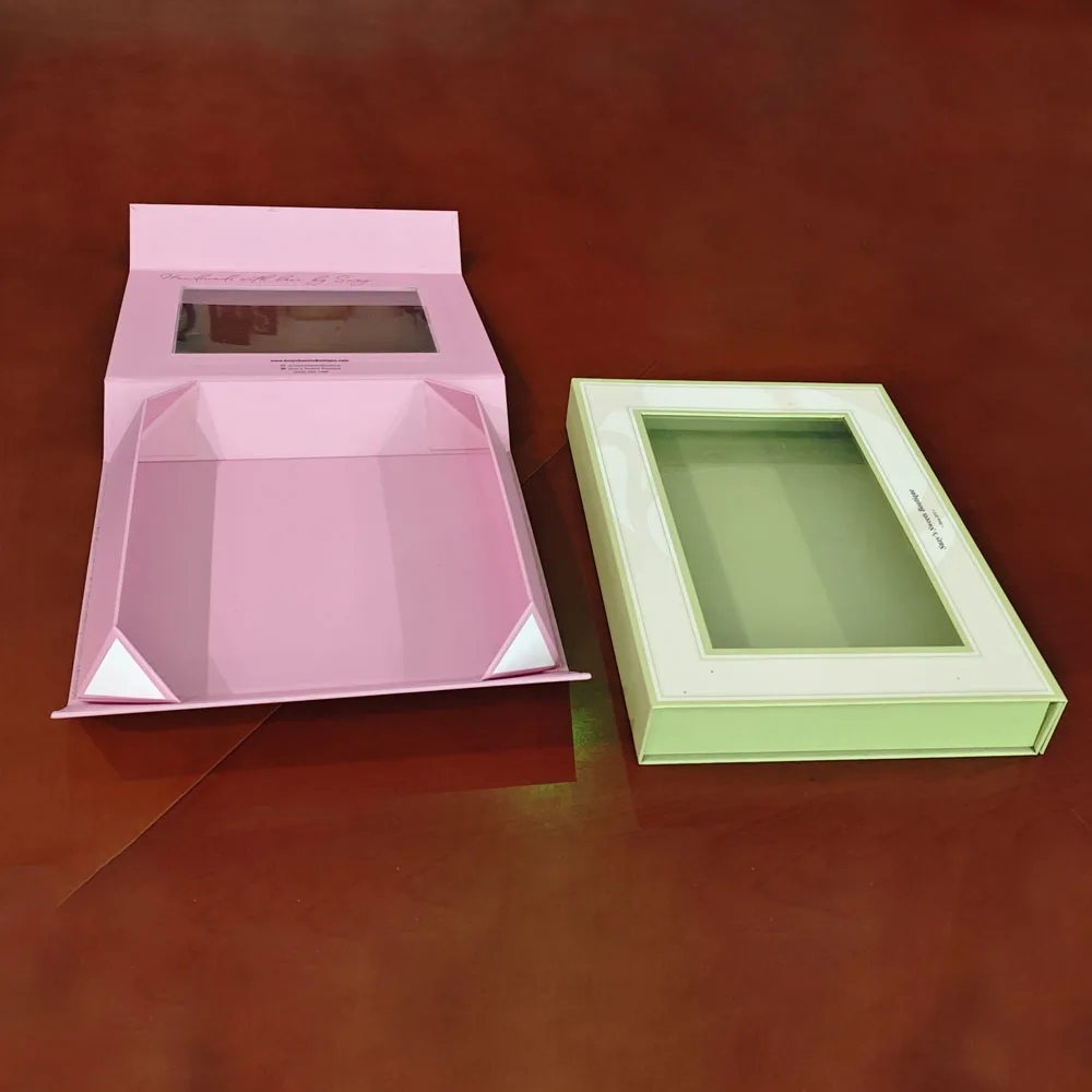 Custom Foldable Magnetic Closure Lid Gift Packaging Box