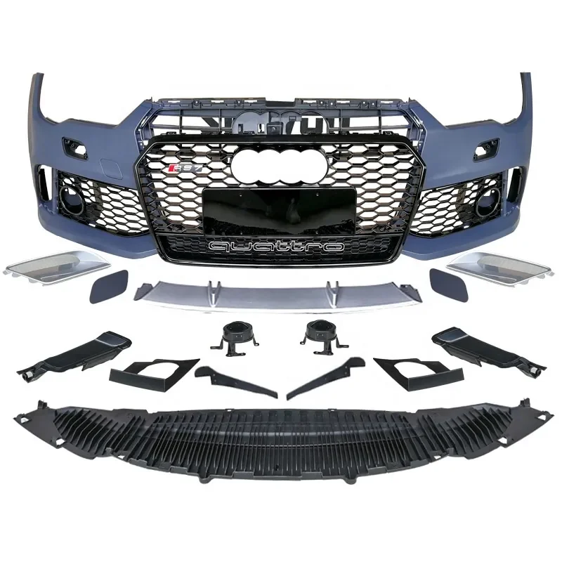 Audi A3 S3 High Quality Front Bumper Car Body Kit With Grill For Pp Abs ...