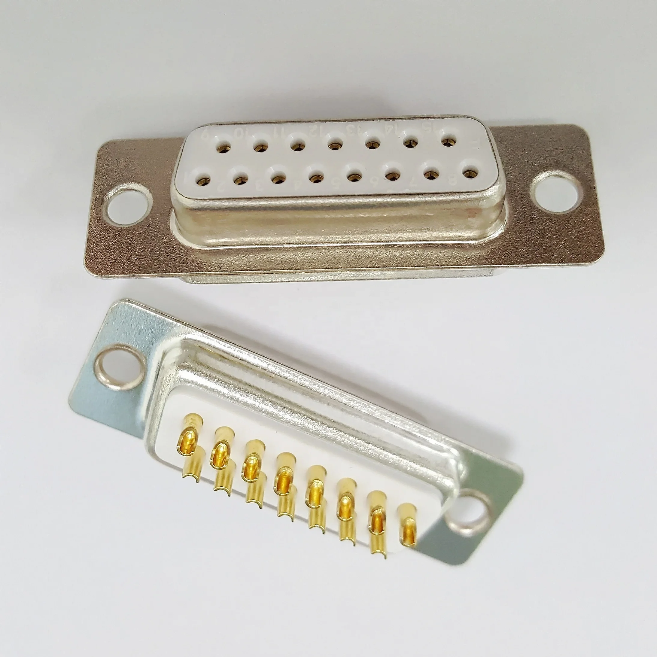 Db 15 Pin Female Socket D-sub Solder Adapter Pcb Connector - Buy D-sub ...