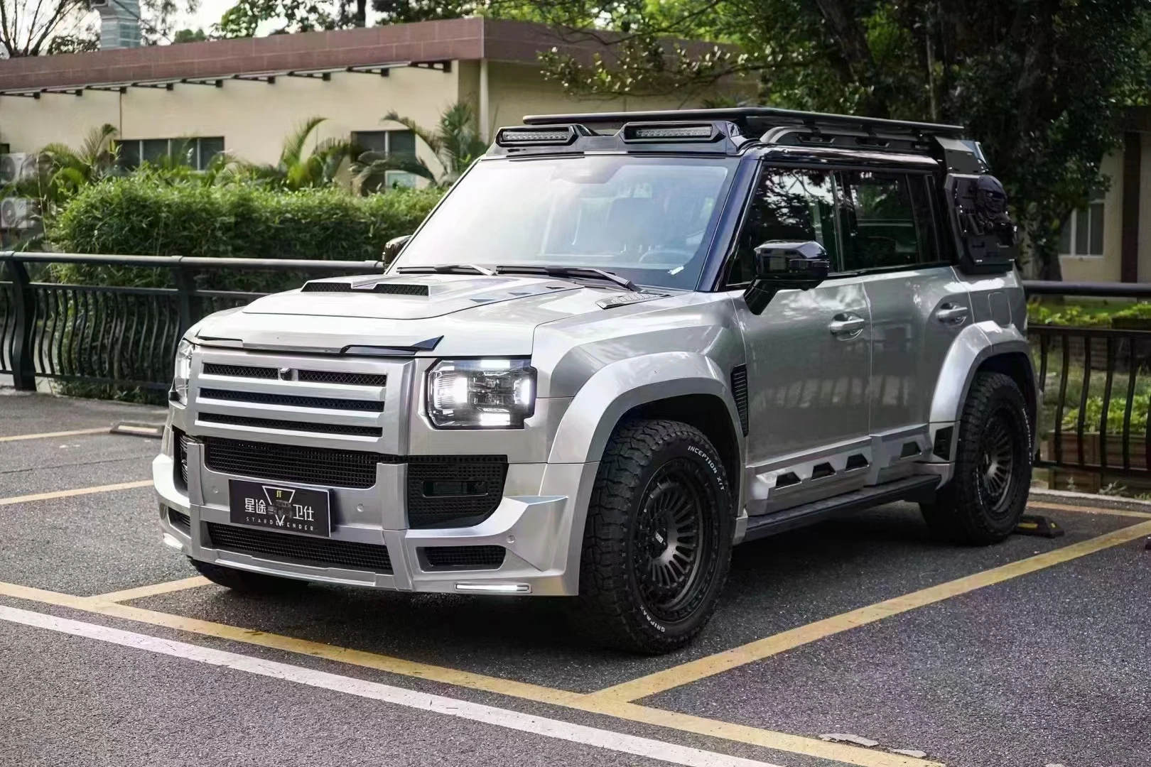 Wide Body Kit for Jetour T2 Upgrade to Star Defender Front&Rear Bumper ...