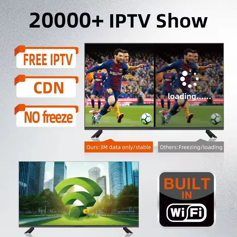 Factory Direct 43 Inch Hd Led Tv Normal Dtv Atv Smart Flat Screen ...