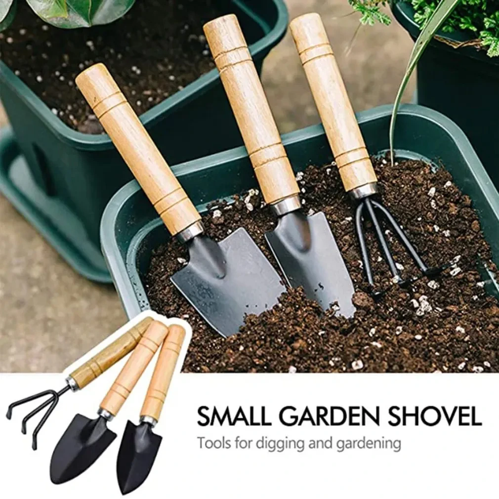 3PCS Family Potted Flower Planting Tool Succulent Tools Mini Gardening ...