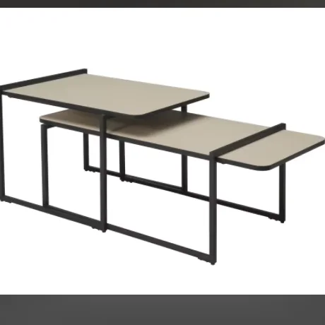 Modern Cheap Melamine Coffee Table Set Living Room Home Furniture ...