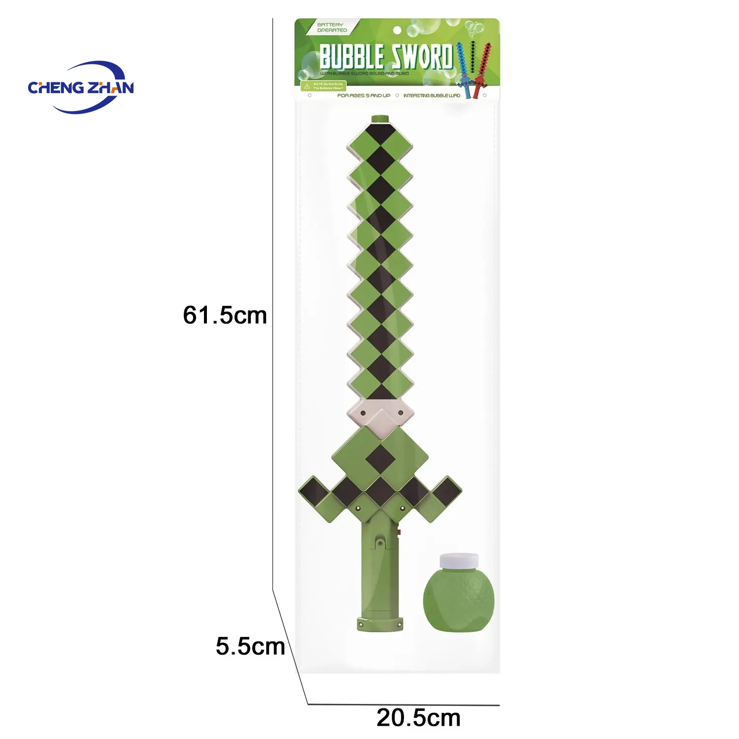 Light up Bubble Toys Led Pixel Blowable Bubble Sword Automatic Bubble ...