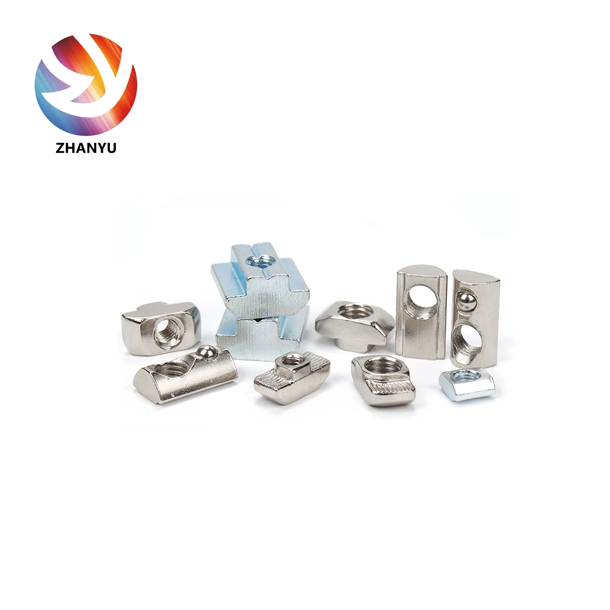 2020 Slider T Slot Nut M6 M8 Stopper Integrated Pre-assembly