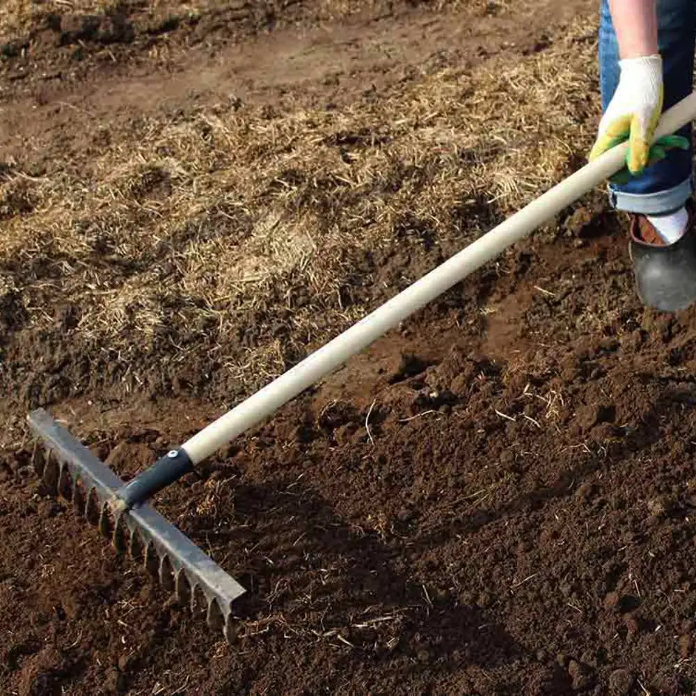 Industrial Grade Heavy Duty Stainless Steel Lawn Rake High Quality for ...