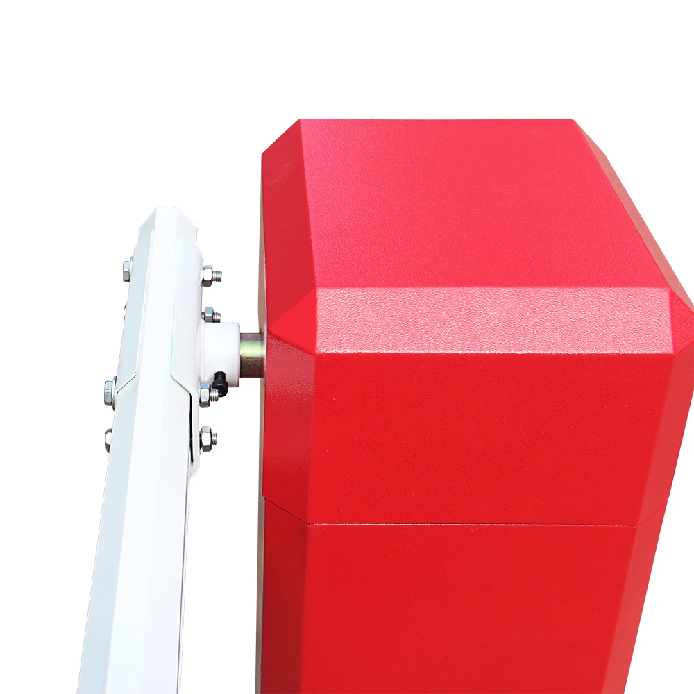 Heavy Duty Red AC 220V Traffic Gate Automatic Boom Barrier