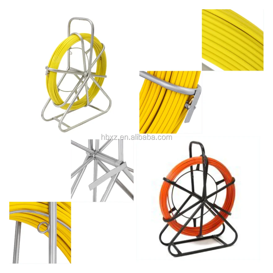 4.5mm 100m Cable Puller Fiberglass Wire Cable Running Rod Duct Rodder ...