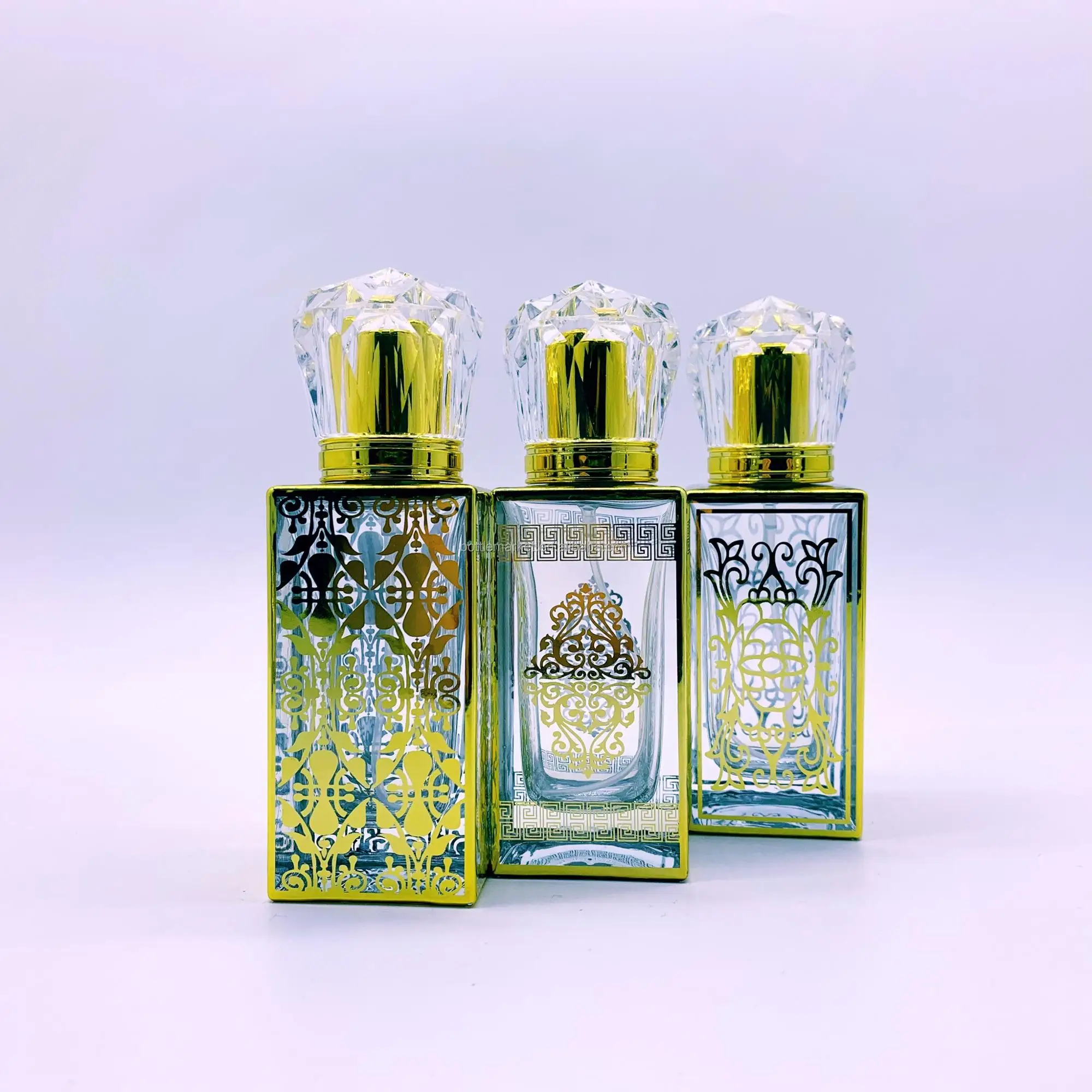 Best Sale 50ml Gold Arabic Perfume Glass Bottles For Man - Buy Perfume ...