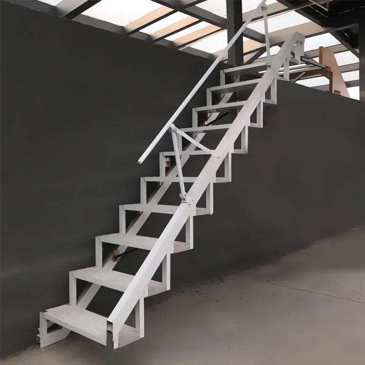 Indoor Wall Folding Staircase - Durable Aluminium Ladder