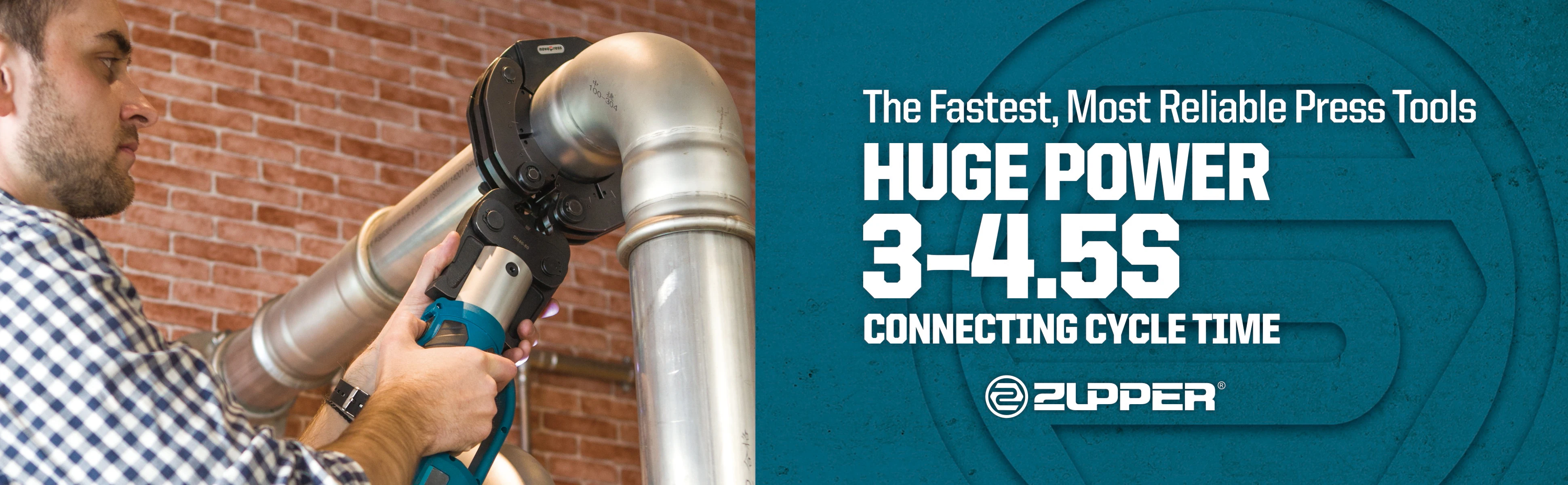 Zupper Pz-1550 Battery Powered Hydraulic Press Fitting Tool Manual ...