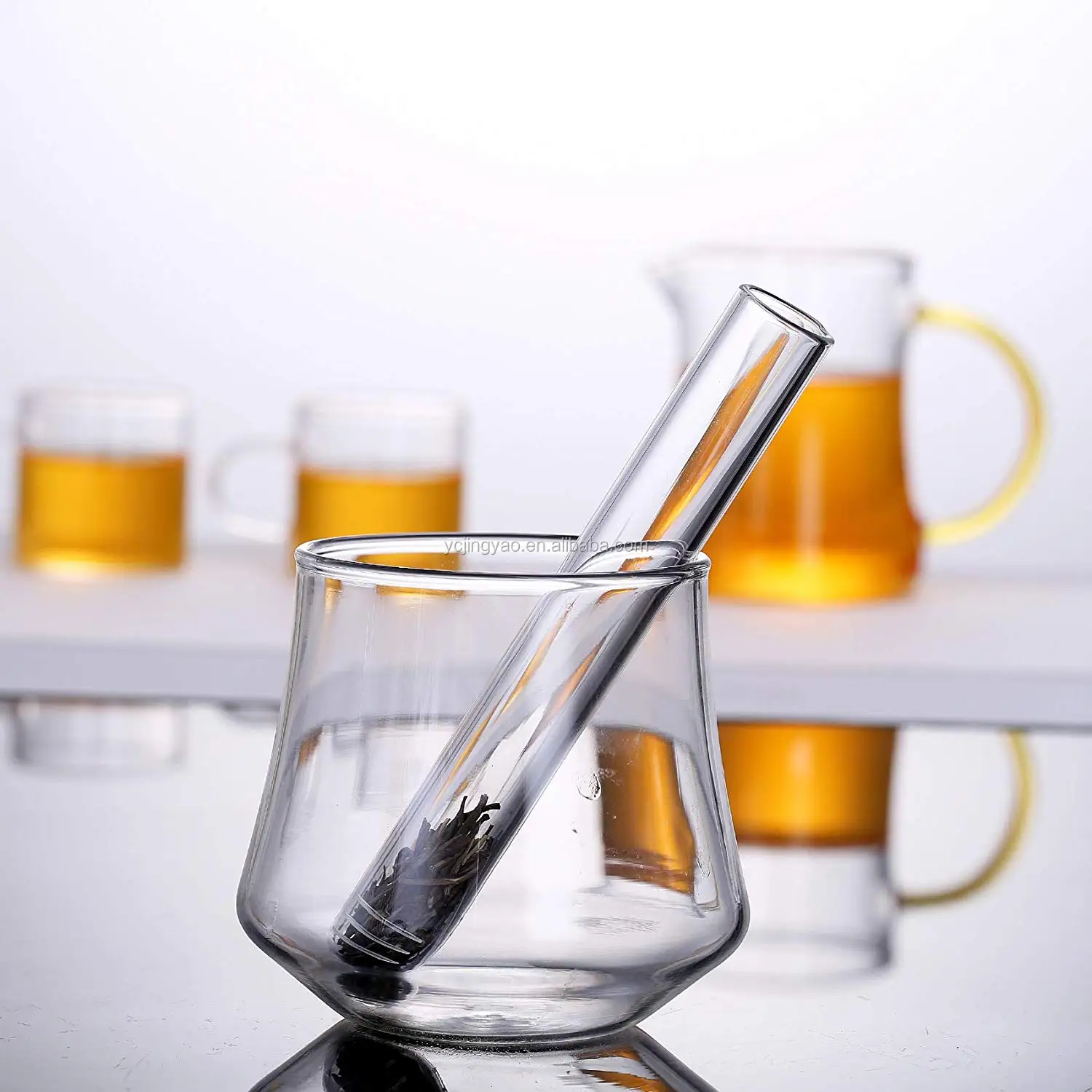 Handmade Food Grade Borosilicate Glass Tube Tea Infuser Filter/multiple ...